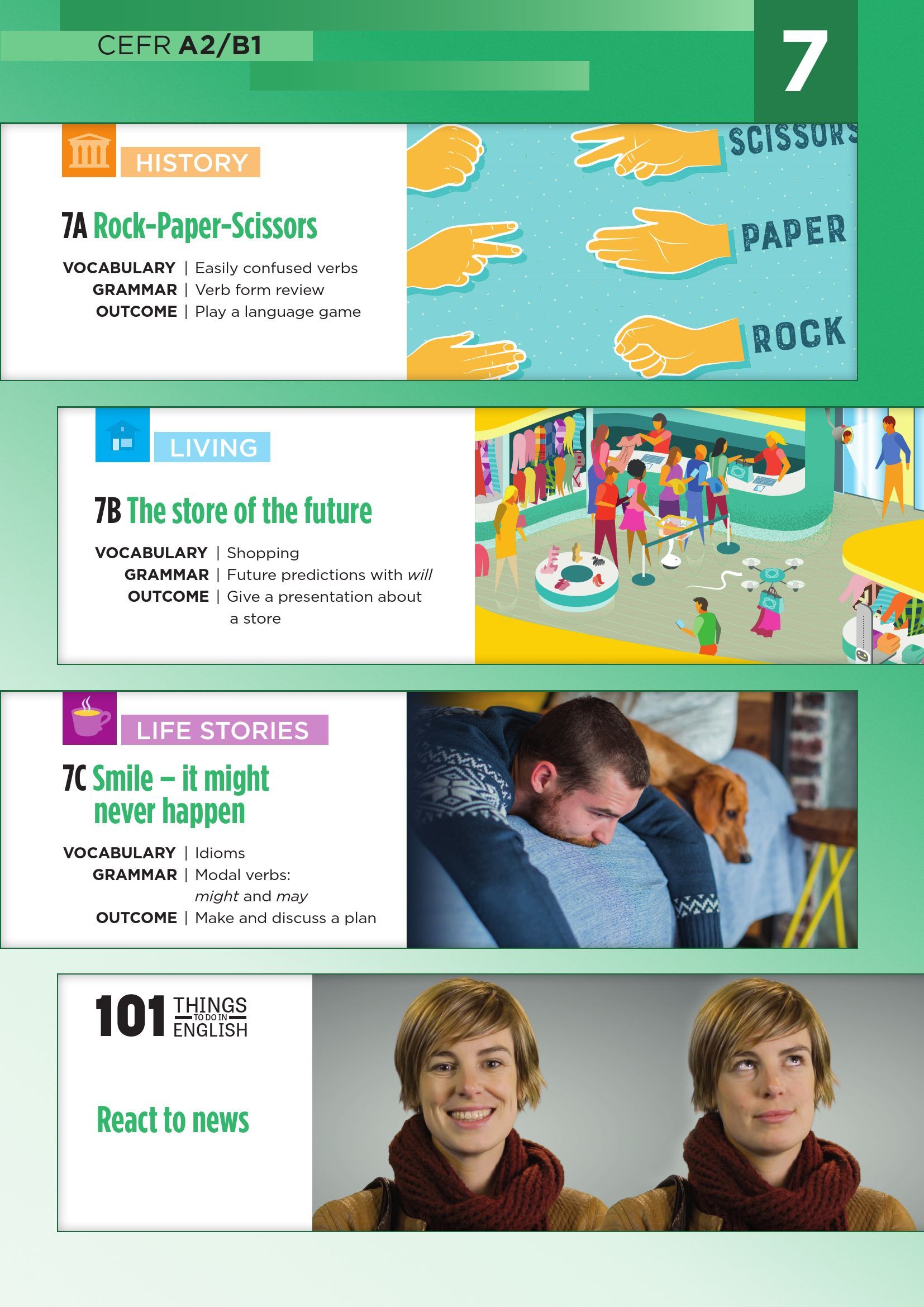 American STUDIO - Pre-Intermediate - SB - Unit 7